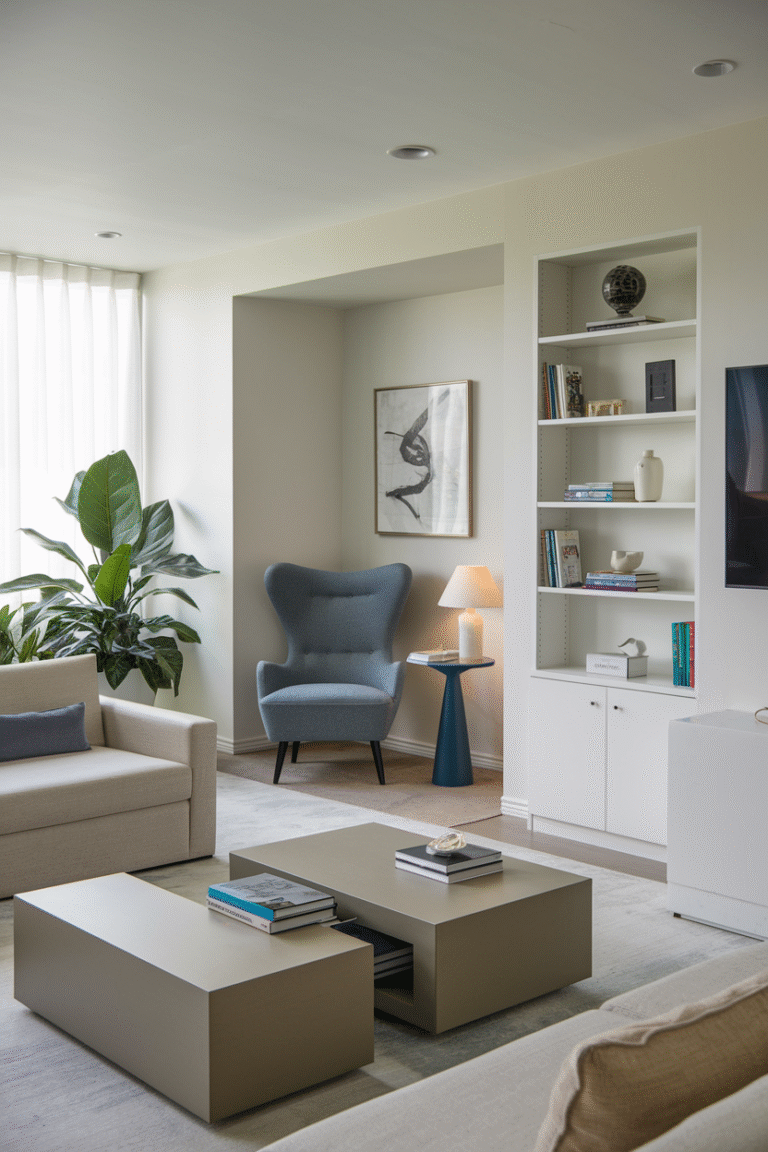 33 Stylish Corner Decor Ideas to Elevate Your Modern Living Room – Saca ...