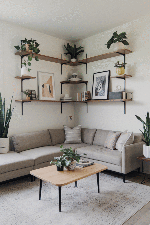 33 Stylish Corner Decor Ideas to Elevate Your Modern Living Room – Saca ...
