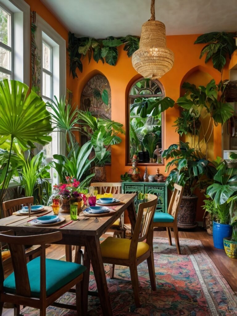 33 Tropical Dining Room Ideas to Bring a Taste of Paradise to Your Home ...
