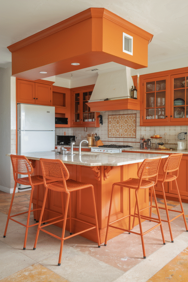 35 Energetic Orange Kitchen Ideas for a Cheerful Cooking Space – Saca Home