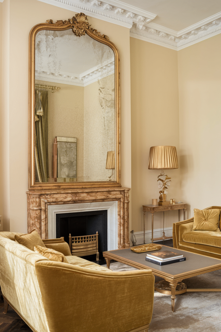 37 Dazzling Gold Living Room Designs for a Touch of Glamour – Saca Home