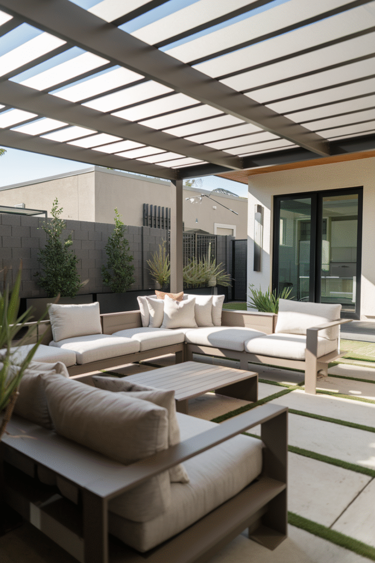 32 Modern Backyard Ideas to Elevate Your Outdoor Lounging Experience ...