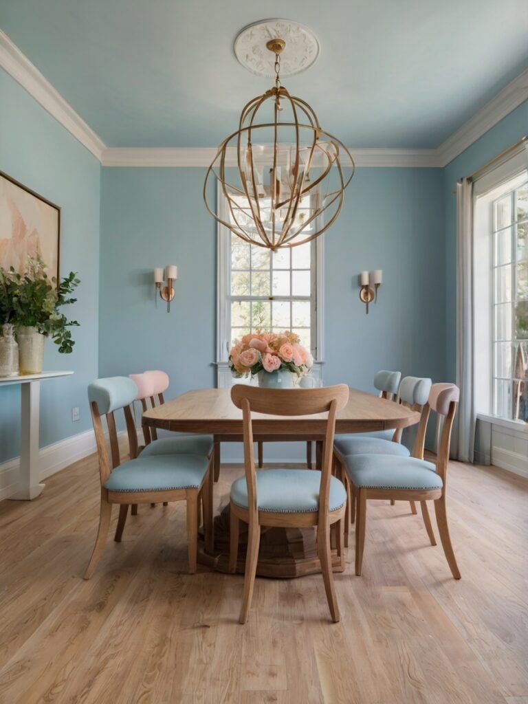 25 Pastel Dining Room Ideas That Bring Calm and Charm to Your Home ...