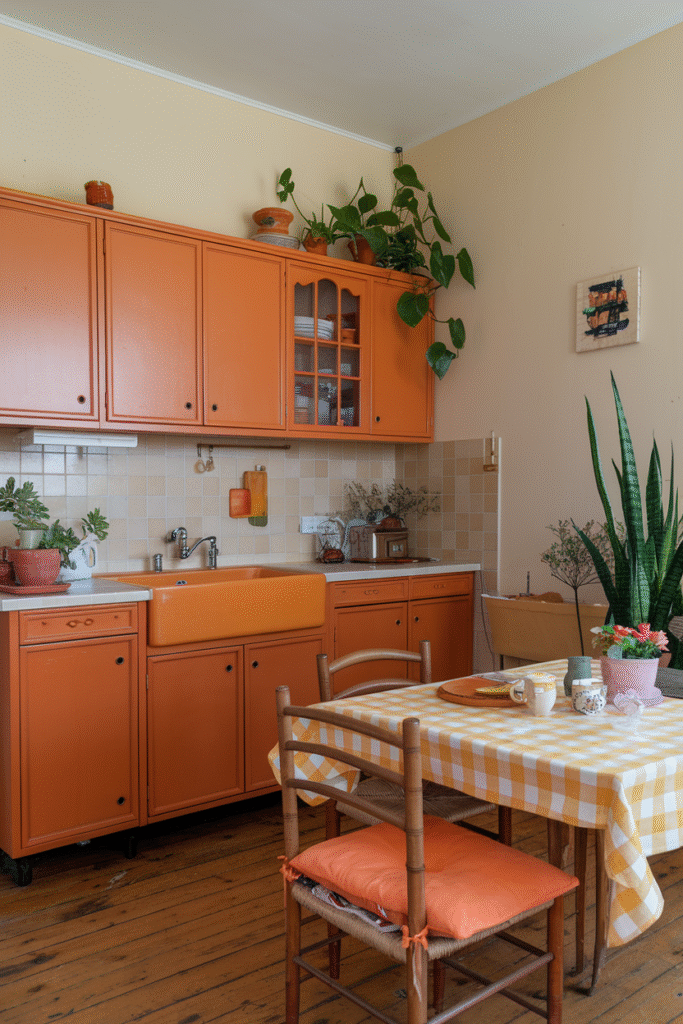 35 Energetic Orange Kitchen Ideas for a Cheerful Cooking Space – Saca Home