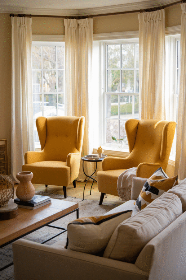 36 Yellow Living Room Ideas That Bring Warmth and Happiness Indoors ...