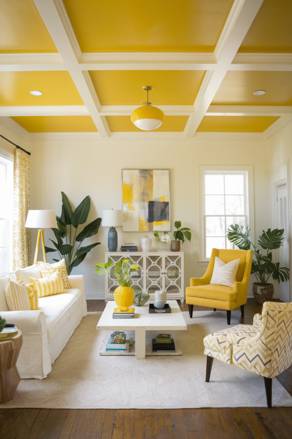36 Yellow Living Room Ideas That Bring Warmth and Happiness Indoors ...