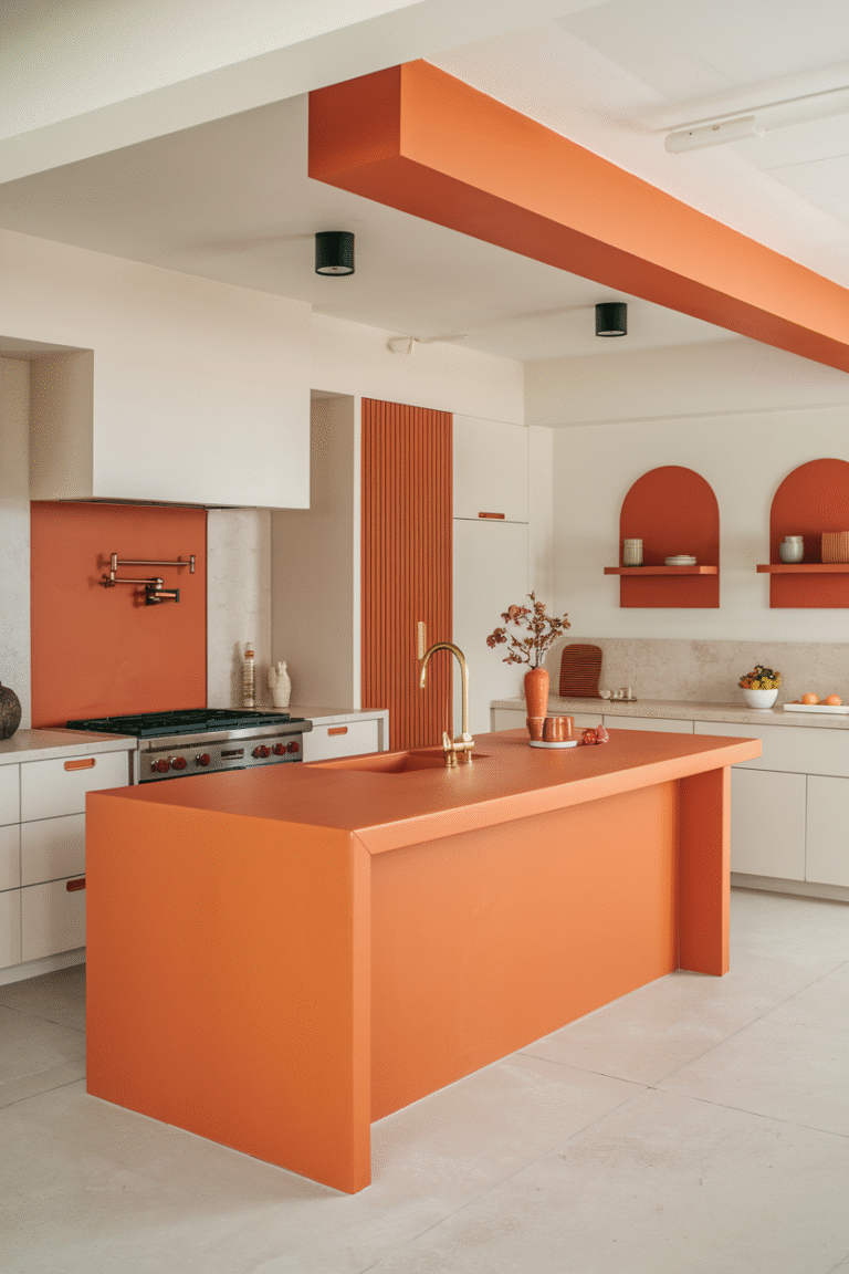 35 Energetic Orange Kitchen Ideas for a Cheerful Cooking Space – Saca Home