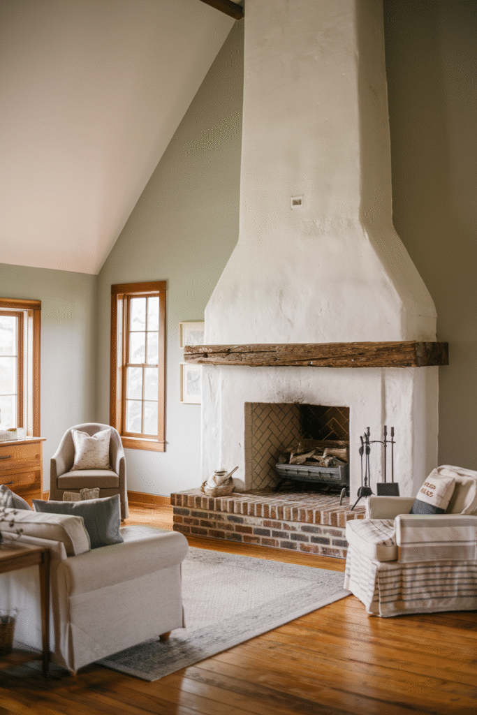 35 Farmhouse Fireplace Ideas to Bring Rustic Warmth to Your Home – Saca ...