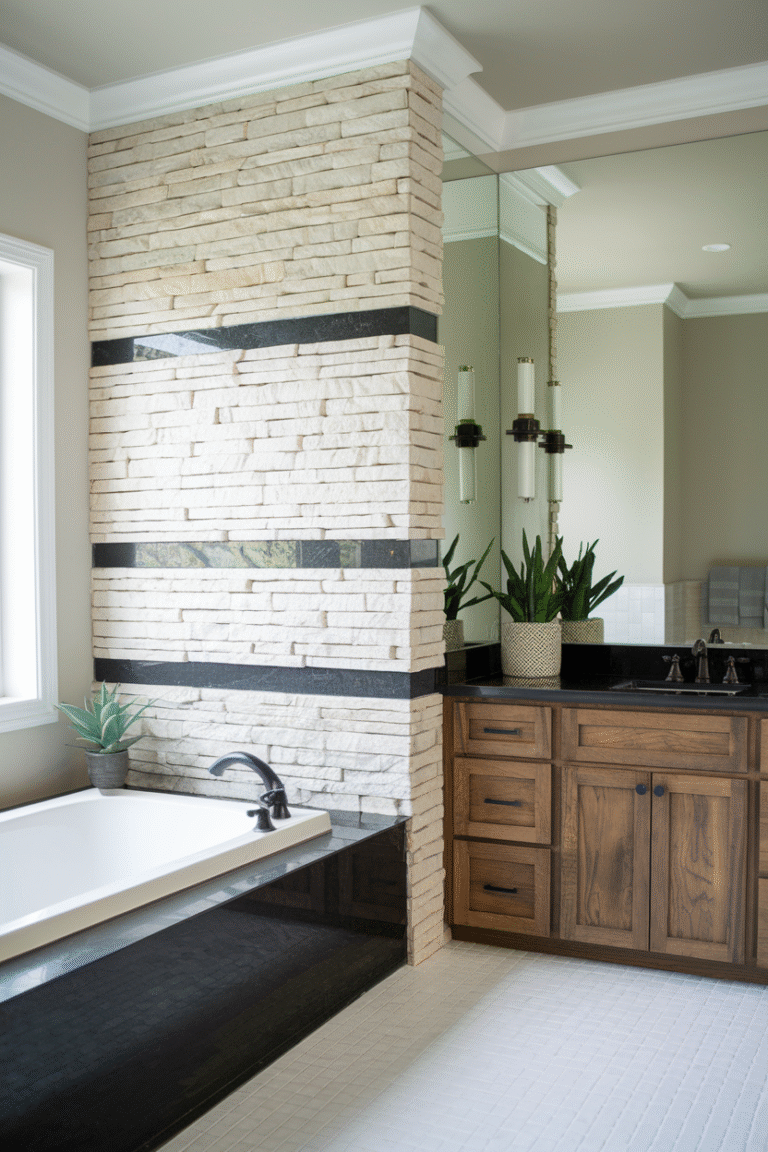 34 Stunning Bathroom Accent Wall Ideas for a Stylish Refresh – Saca Home
