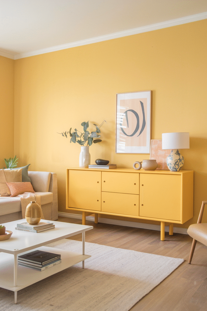 36 Yellow Living Room Ideas That Bring Warmth and Happiness Indoors ...
