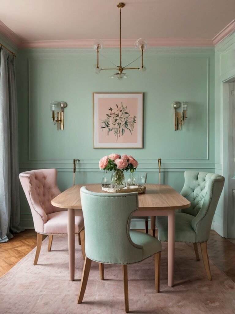 25 Pastel Dining Room Ideas That Bring Calm and Charm to Your Home ...