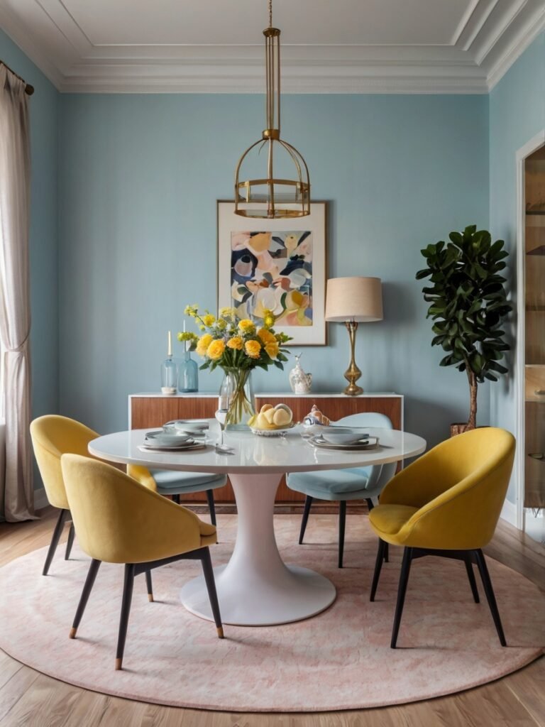 25 Pastel Dining Room Ideas That Bring Calm and Charm to Your Home ...