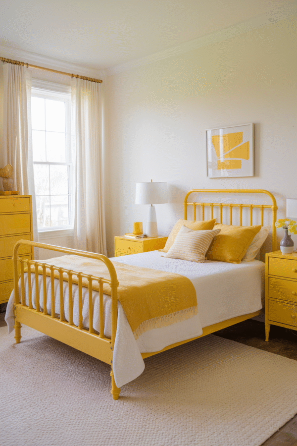 35 Yellow Bedroom Decor That Brings Warmth and Cheer to Your Home ...