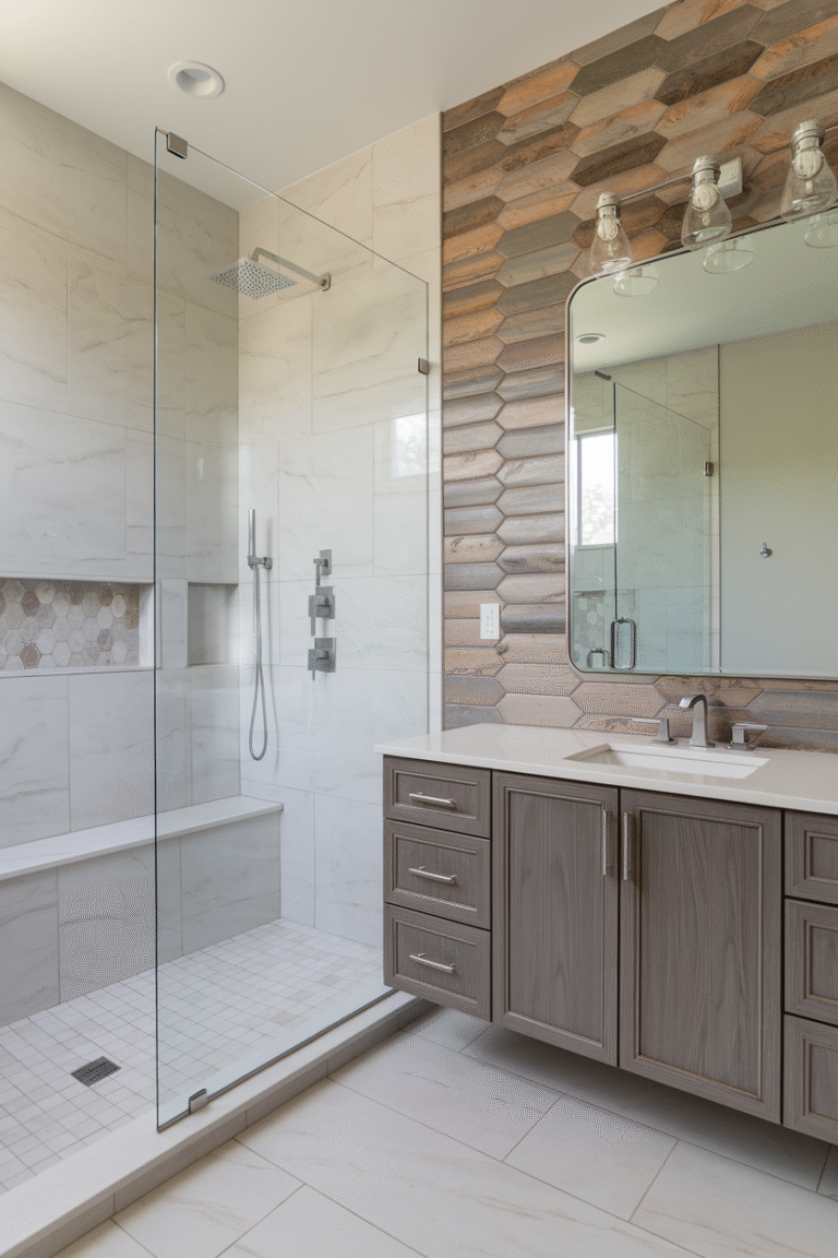 34 Stunning Bathroom Accent Wall Ideas for a Stylish Refresh – Saca Home