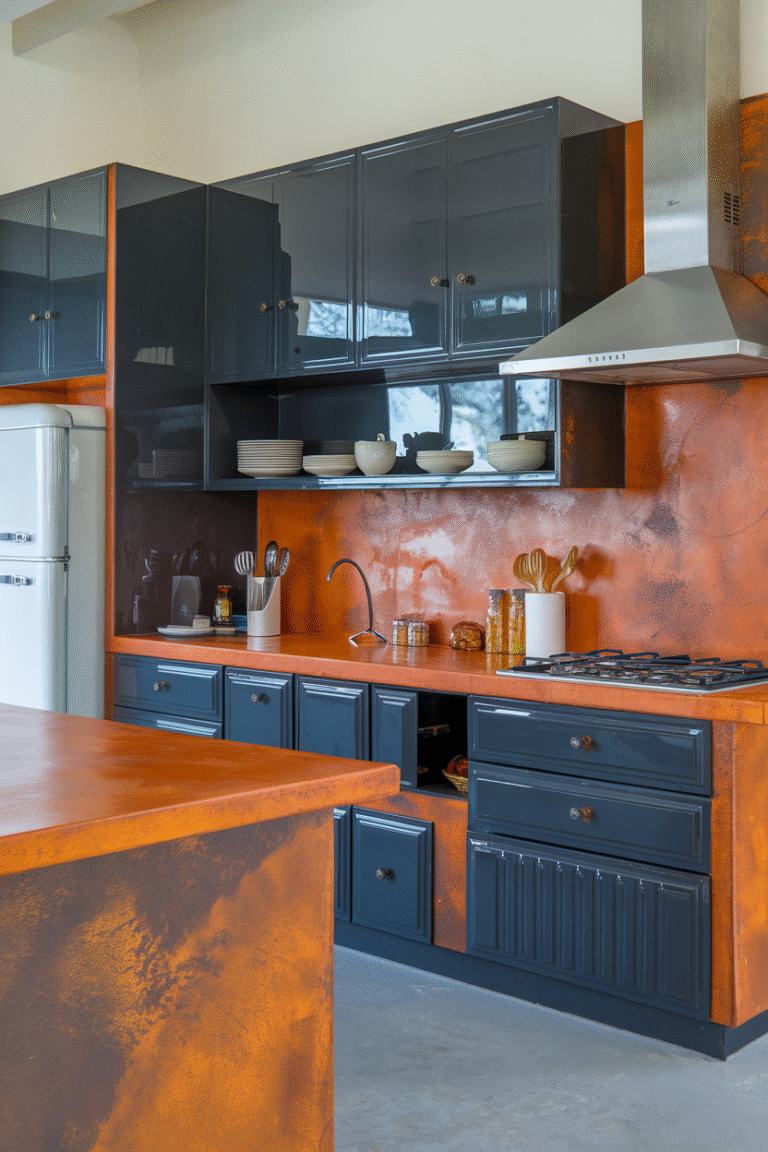 35 Energetic Orange Kitchen Ideas for a Cheerful Cooking Space – Saca Home