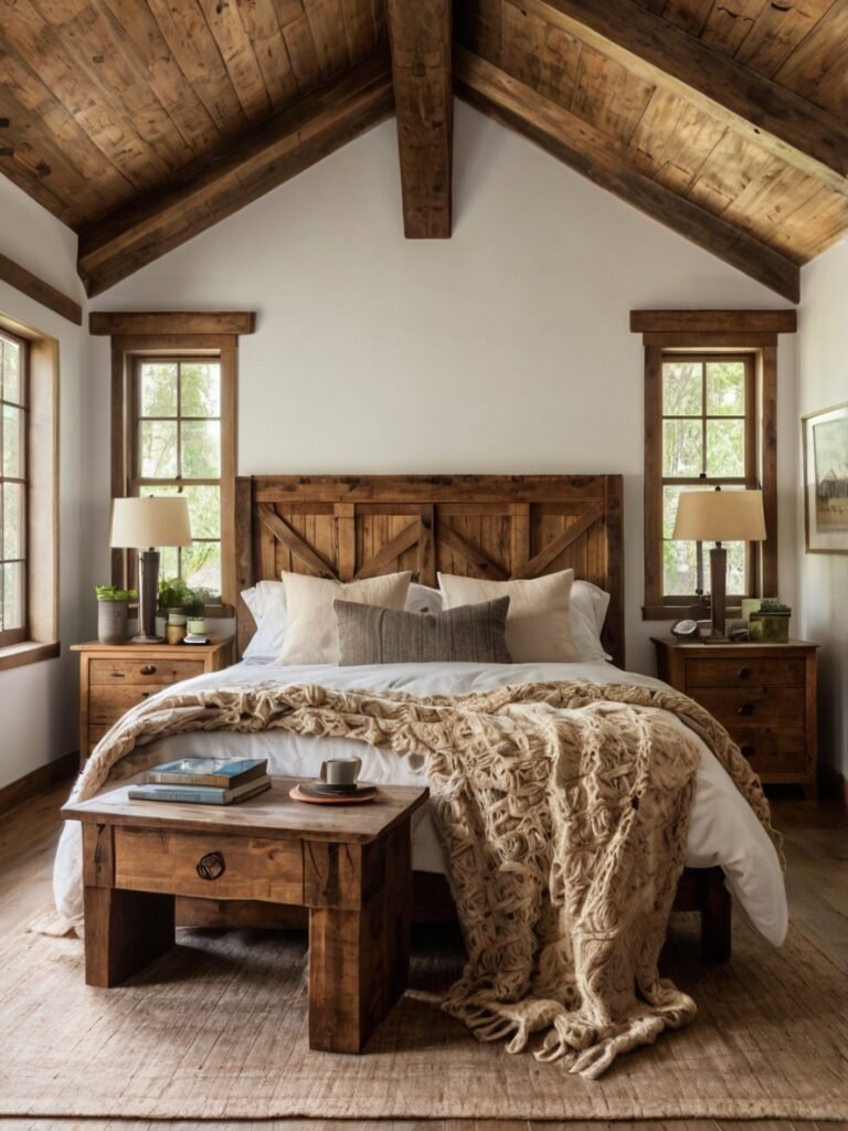 28 Rustic Bedroom Ideas to Turn Your Space Into a Relaxing Hideaway ...
