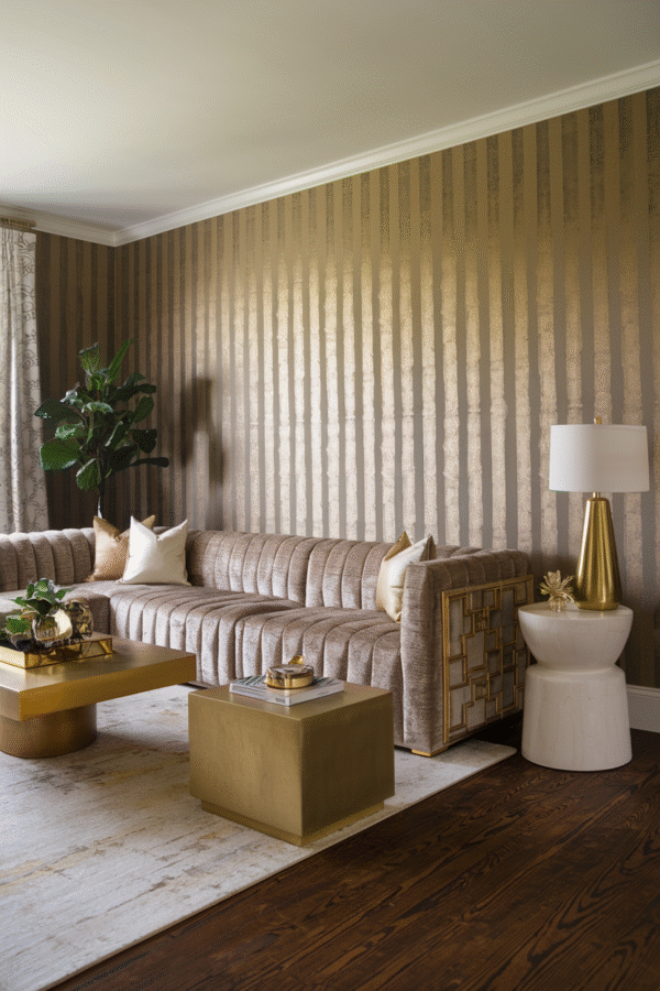 37 Dazzling Gold Living Room Designs for a Touch of Glamour – Saca Home