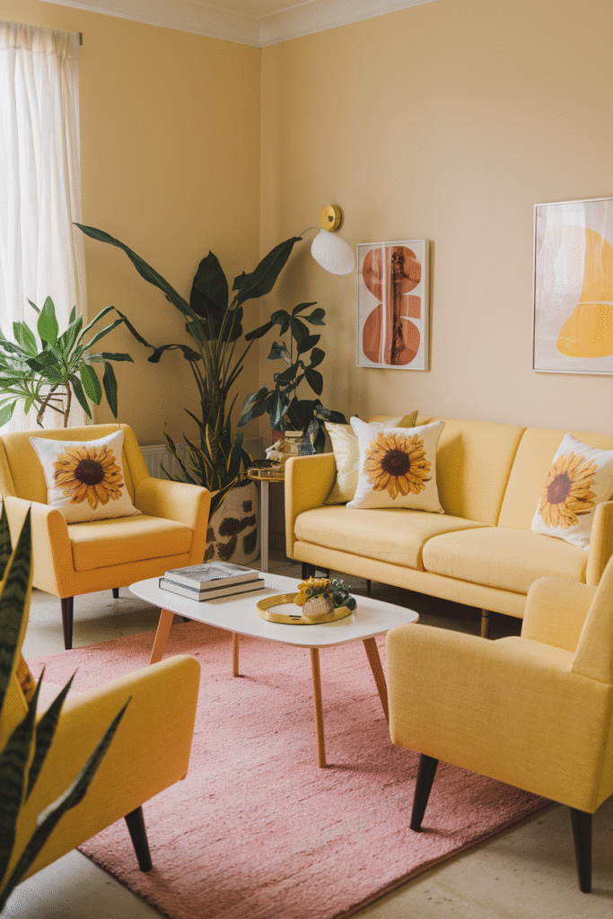 36 Yellow Living Room Ideas That Bring Warmth and Happiness Indoors ...