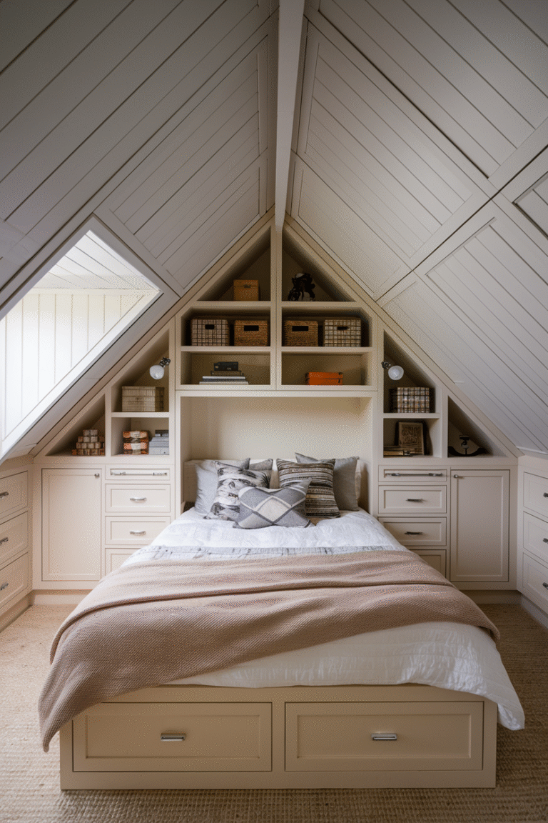 35 Sloped Ceiling Bedroom Styles That Feel Luxurious and Charming ...