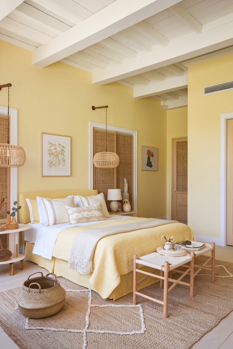 35 Yellow Bedroom Decor That Brings Warmth and Cheer to Your Home ...