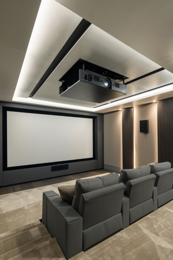 33 Modern Home Theater Ideas for a Cinematic Experience at Home – Saca Home