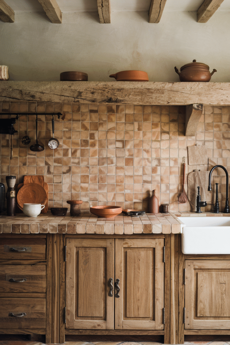 32 Farmhouse Kitchen Backsplash Ideas for the Perfect Rustic Vibe ...