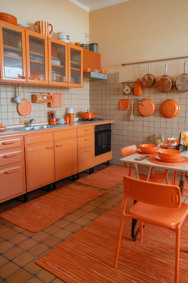 35 Energetic Orange Kitchen Ideas for a Cheerful Cooking Space – Saca Home