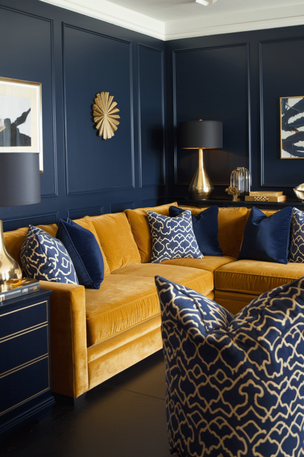 37 Dazzling Gold Living Room Designs for a Touch of Glamour – Saca Home