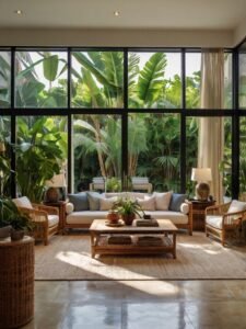25 Tropical Living Room Ideas That Turn Everyday Living into a Resort ...