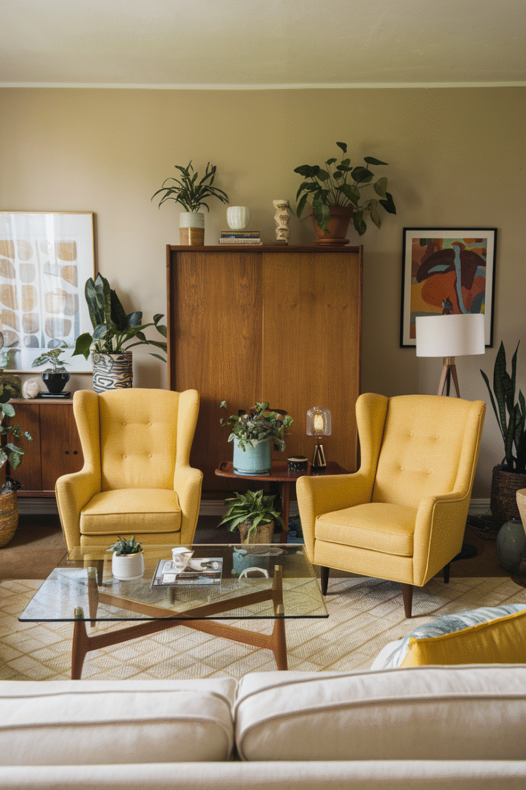 36 Yellow Living Room Ideas That Bring Warmth and Happiness Indoors ...