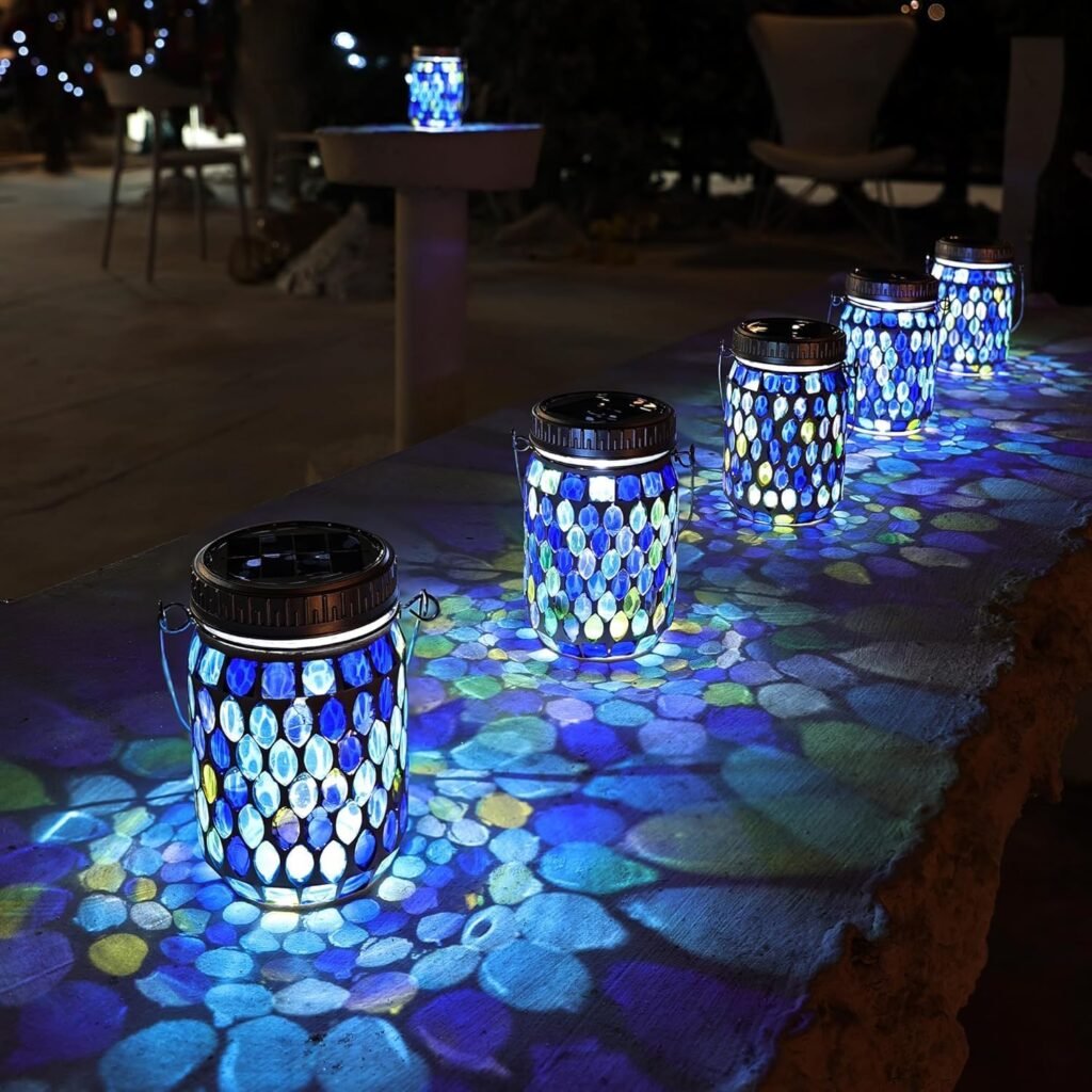 Mosaic Solar Lanterns : Bright, Durable & Beautiful for Any Outdoor ...