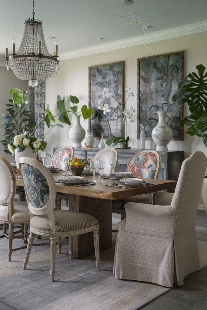 28 Mismatched Dining Chair Design Ideas for an Eclectic Vibe – Saca Home
