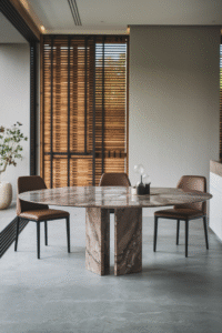27 Stylish Round Dining Table Ideas to Elevate Your Dining Room – Saca Home