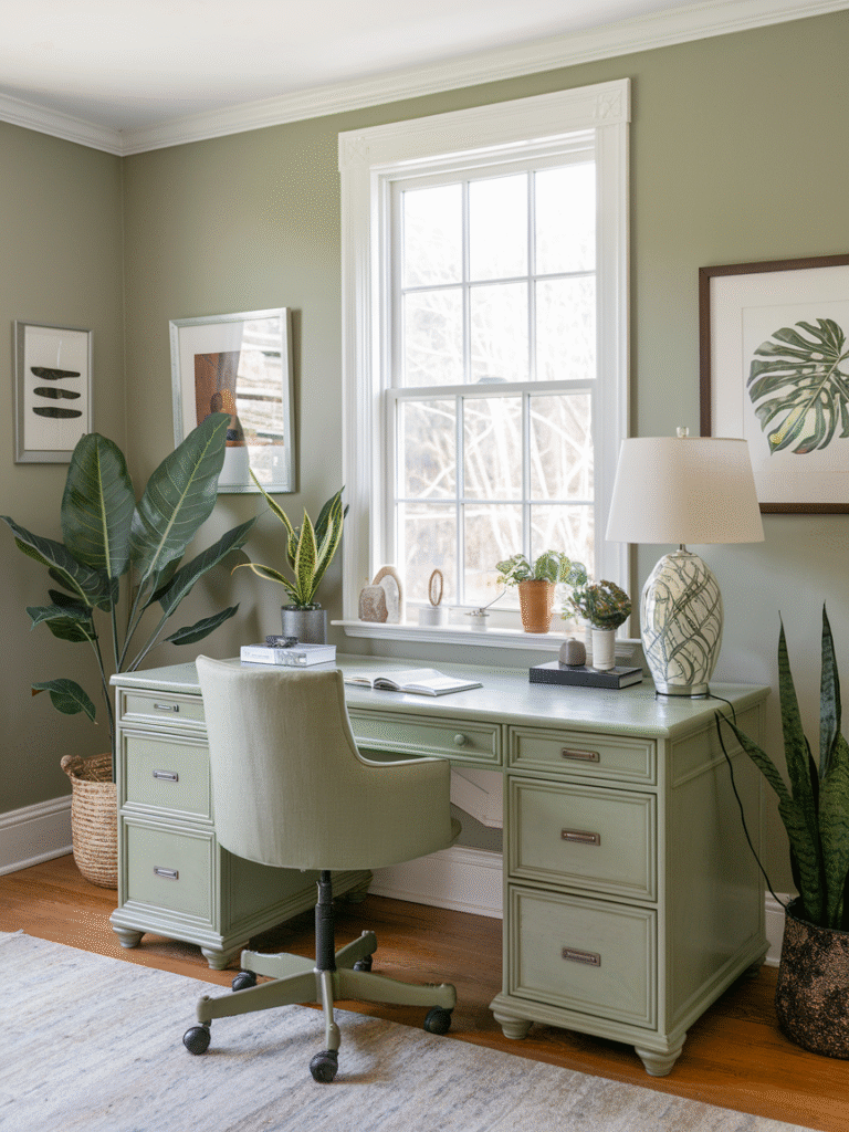 25 Sage Green Home Office Ideas for a Calm and Productive Space – Saca Home
