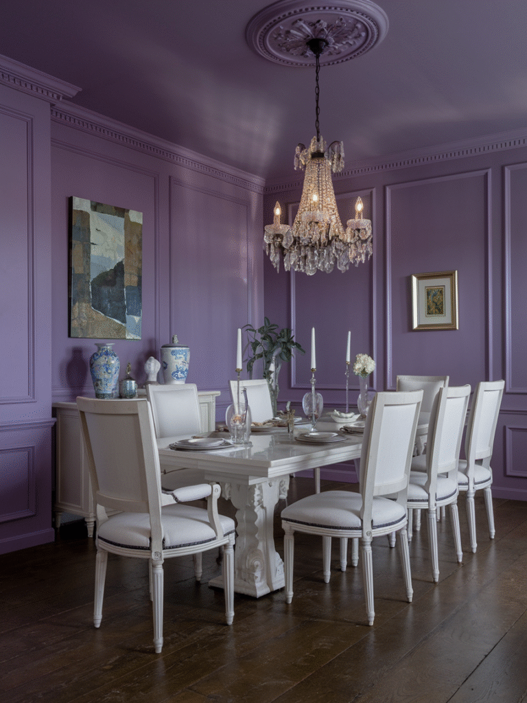 26 Purple Dining Room Ideas for a Statement Space – Saca Home