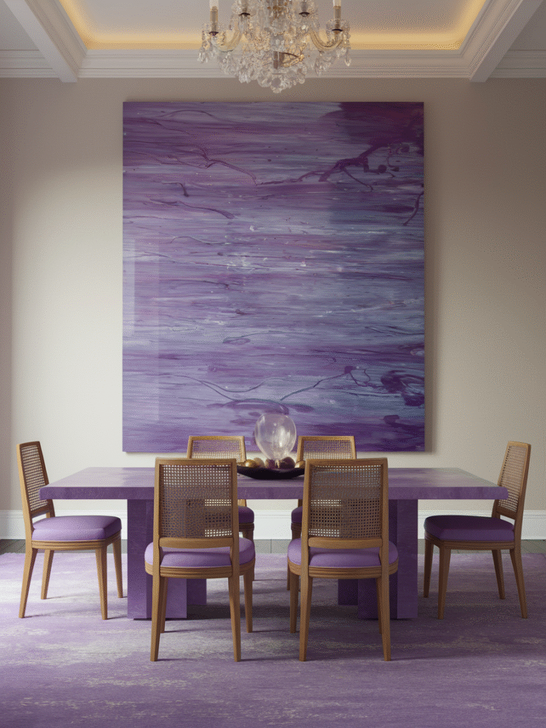26 Purple Dining Room Ideas for a Statement Space – Saca Home