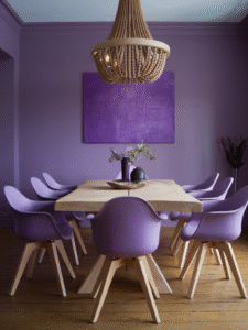 26 Purple Dining Room Ideas for a Statement Space – Saca Home
