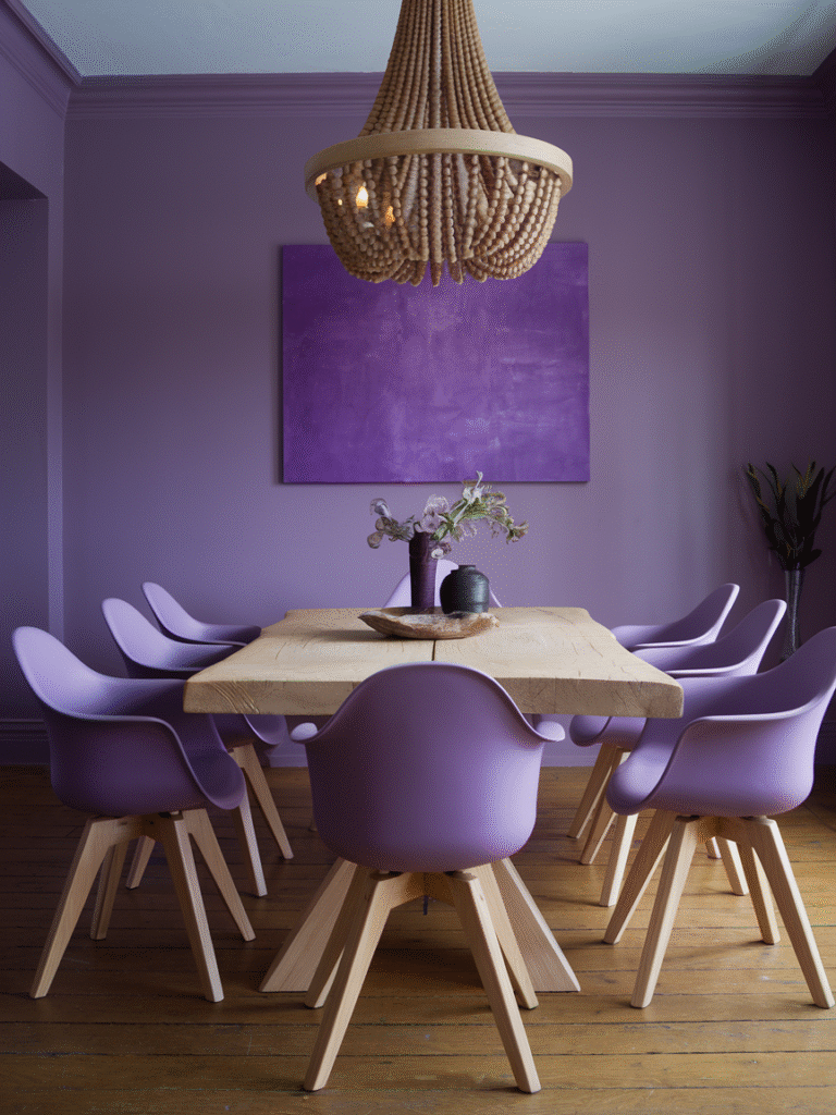 26 Purple Dining Room Ideas for a Statement Space – Saca Home