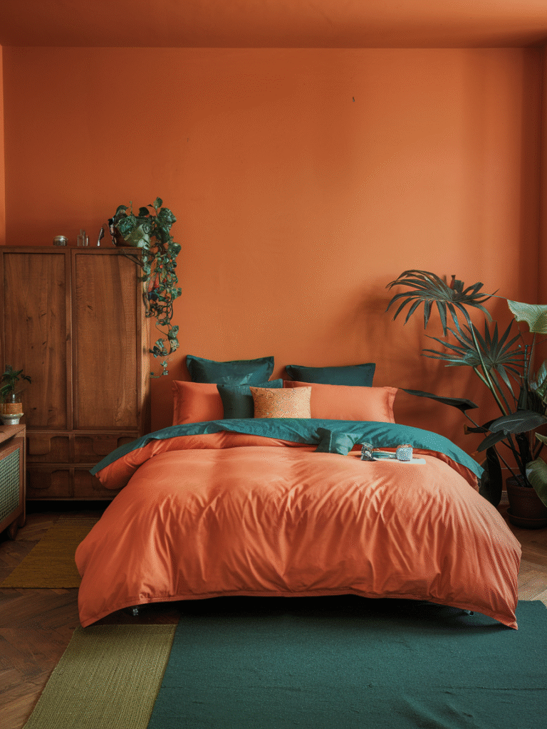 26 Cozy and Vibrant Orange Bedroom Ideas for Warmth and Energy – Saca Home