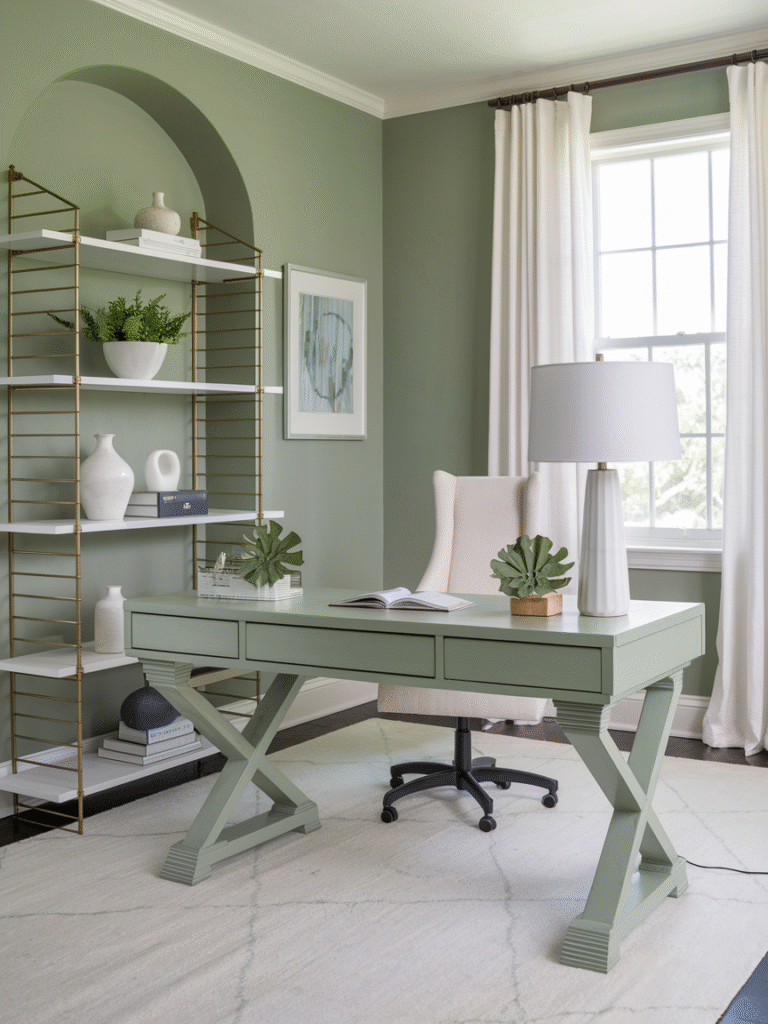 25 Sage Green Home Office Ideas for a Calm and Productive Space – Saca Home