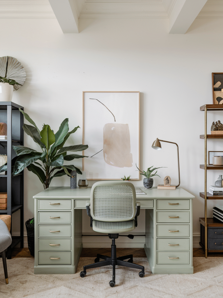 25 Sage Green Home Office Ideas for a Calm and Productive Space – Saca Home