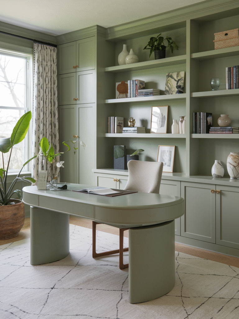 25 Sage Green Home Office Ideas for a Calm and Productive Space – Saca Home