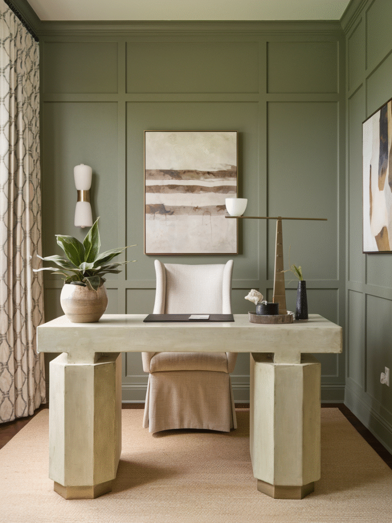 25 Sage Green Home Office Ideas for a Calm and Productive Space – Saca Home
