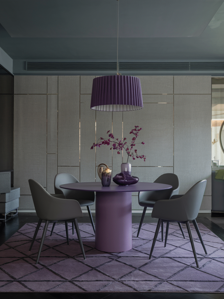 26 Purple Dining Room Ideas for a Statement Space – Saca Home