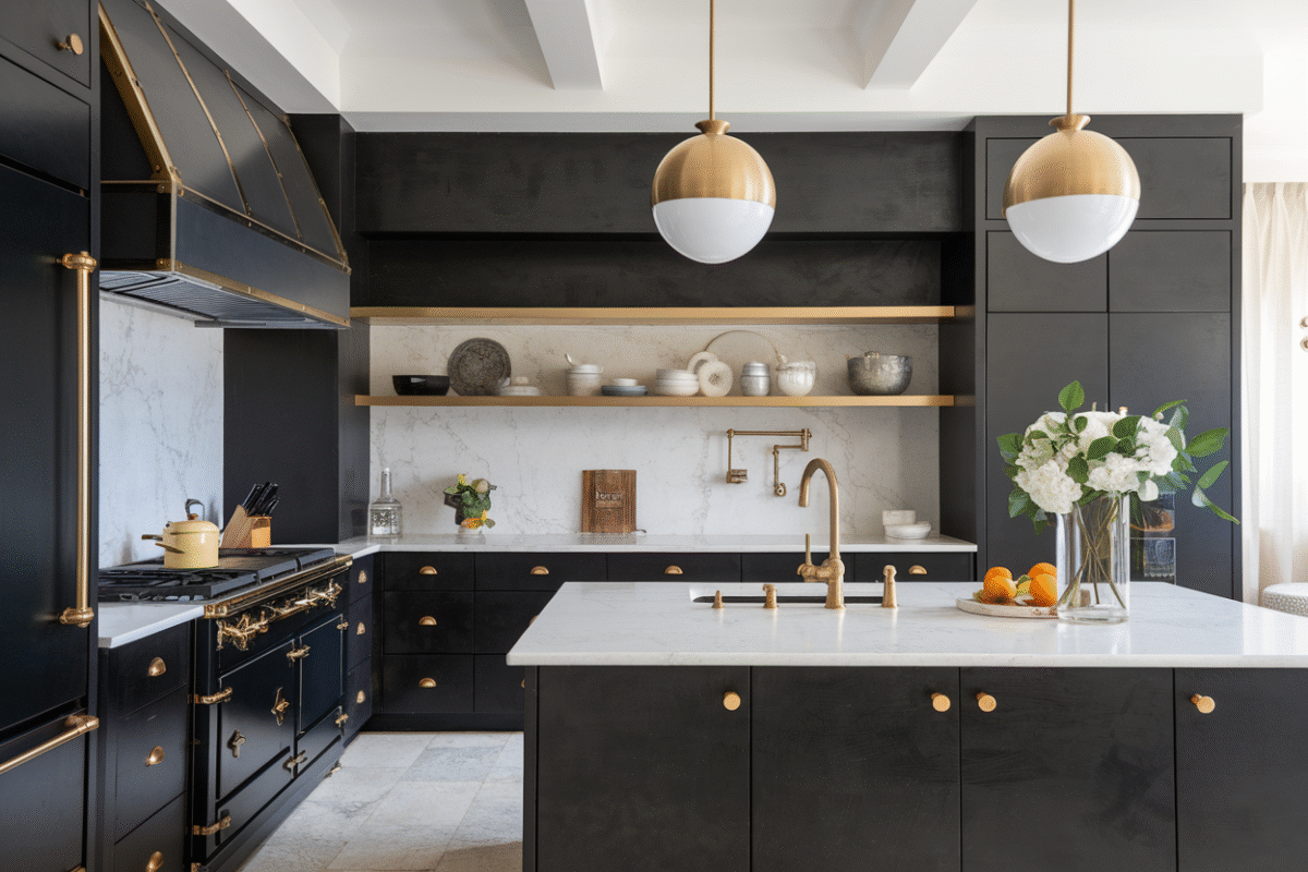 27 Inspiring Black Kitchen Ideas for Every Budget – Saca Home