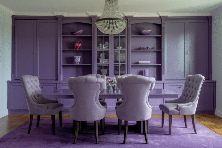 26 Purple Dining Room Ideas for a Statement Space – Saca Home