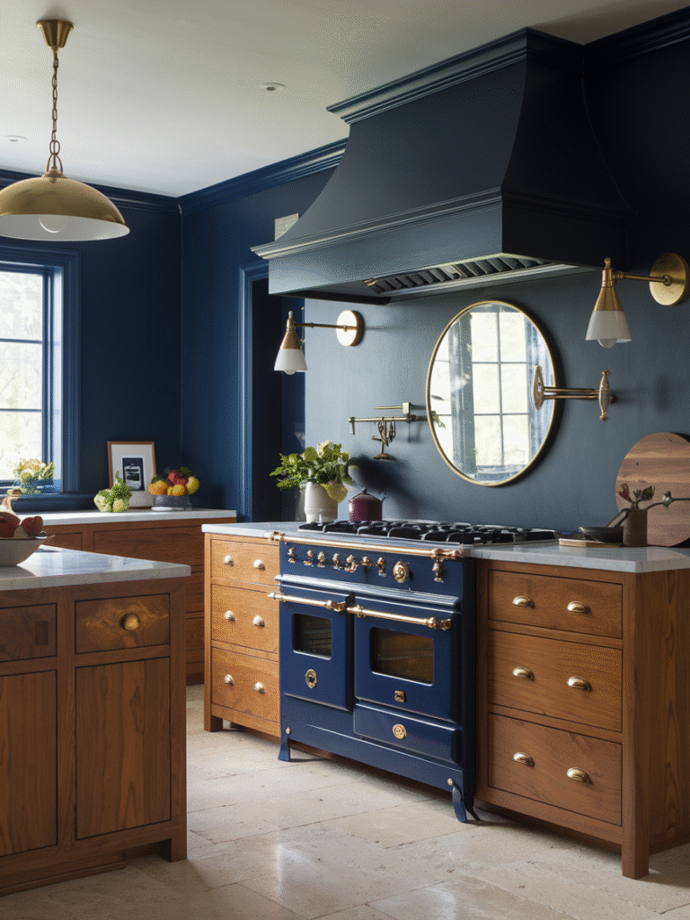 27 Navy Kitchen Ideas to Elevate Your Cooking Space – Saca Home