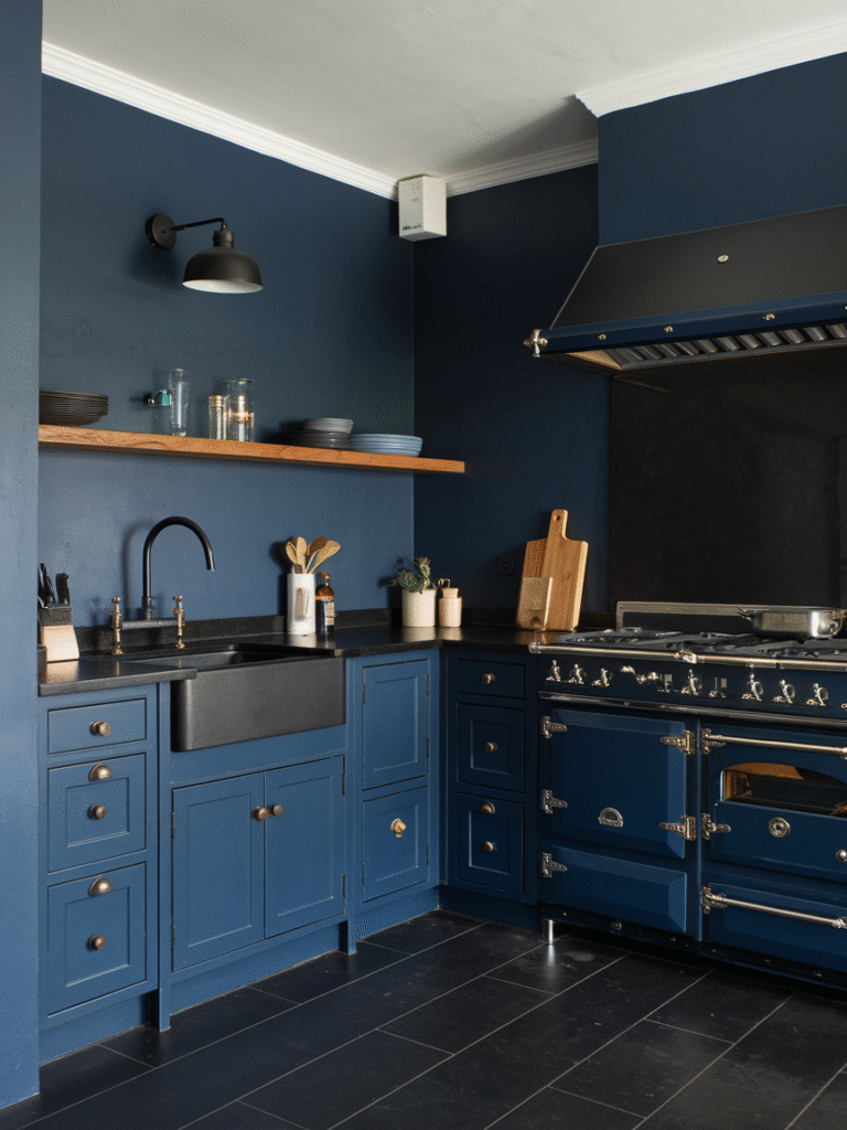 27 Navy Kitchen Ideas to Elevate Your Cooking Space – Saca Home
