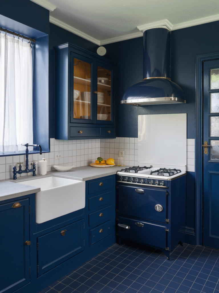 27 Navy Kitchen Ideas to Elevate Your Cooking Space – Saca Home
