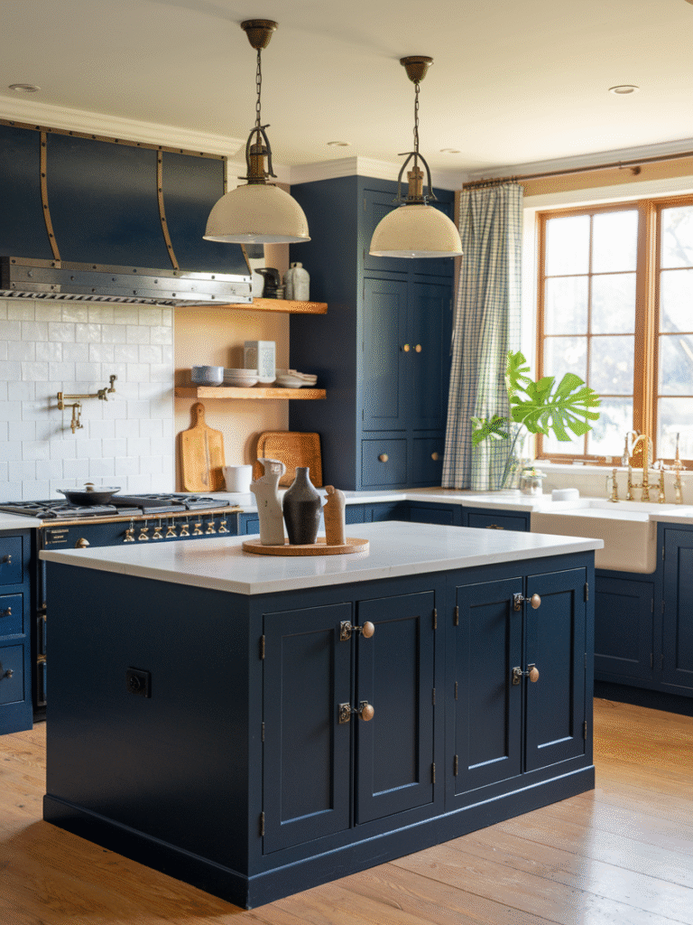 27 Navy Kitchen Ideas to Elevate Your Cooking Space – Saca Home
